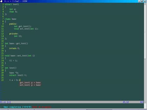 vi vim使用进阶 智能补全 ins completion menu CSDN博客