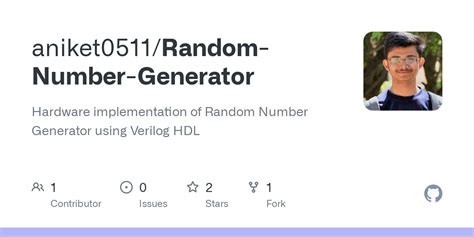github aniket0511 random number generator hardware implementation of random number generator