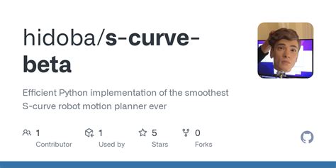 Github Hidobas Curve Beta Efficient Python Implementation Of The Smoothest S Curve Robot