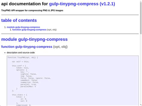 Github Npmdocnode Npmdoc Gulp Tinypng Compress