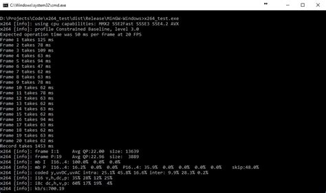 c how to set variable fps in libx264 and what encoder parameters to