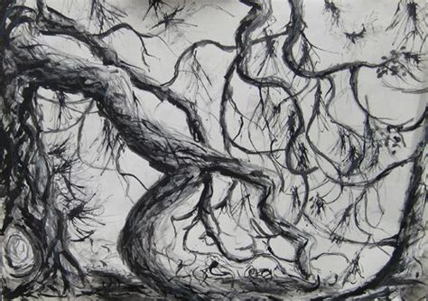 Images About Drawing Examples Charcoal Tree On Pinterest Alan Lee Drawing Sketches