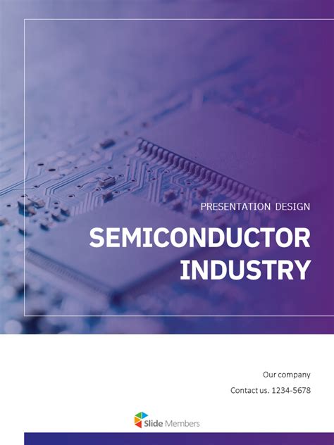 Semiconductor Industry Company Profile Ppt Template