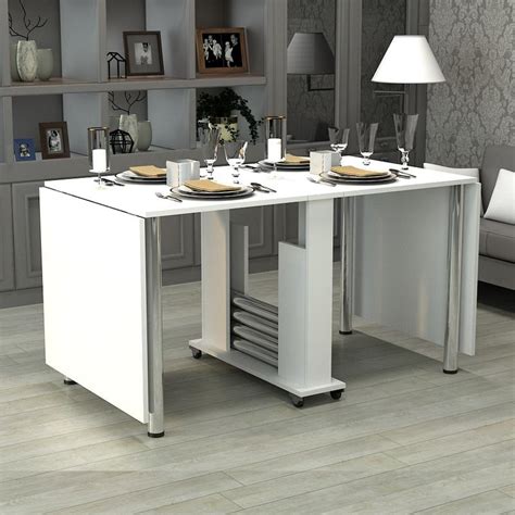 Кухонний стіл сімейний 💛 білий 💛 — ціна 4795 грн у каталозі Столи Купити товари для дому та