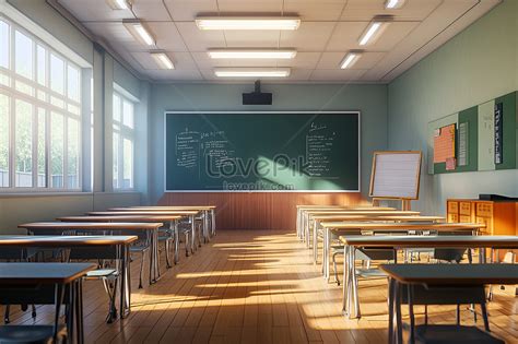 초등학교 교실 내부