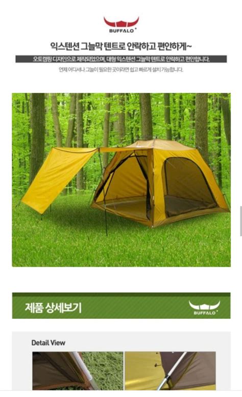 버팔로 그늘막 텐트 버팔로 의자 당근마켓 중고거래