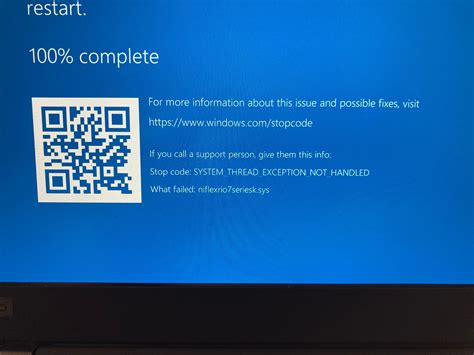 Laptop Blue Screen When Connect To Pxie 8301 Through Thunderbolt 3 Port