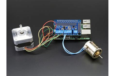 Adafruit Tb6612 1 2a Dc Stepper Motor Driver Breakout Board Kiwi Electronics