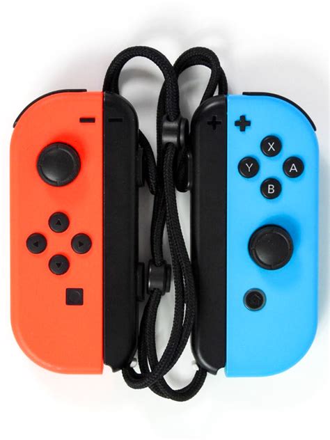 Red And Neon Blue Joy Con Neon Nintendo Switch Retro Mtl