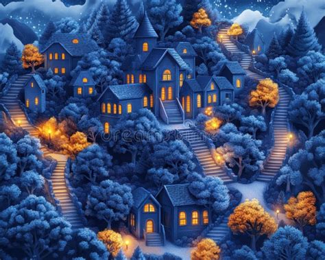 Artistic Depiction Of Skill Focused Classrooms Forming Glowing Pathways
