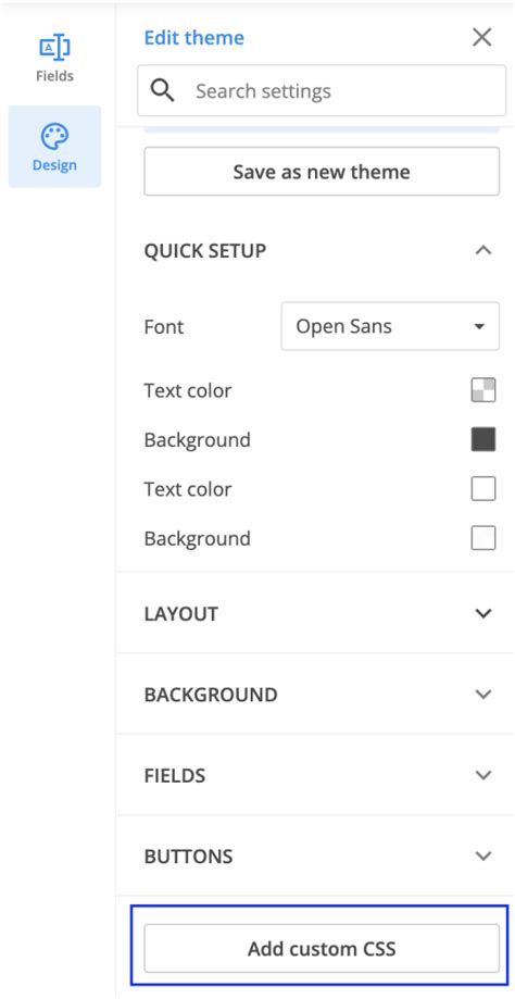 Help How To Use Custom Css On Forms 123formbuilder