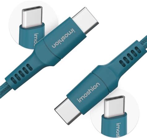IMoshion USB C Naar USB C Kabel 2 Meter Snellader Datasynchronisatie Bol