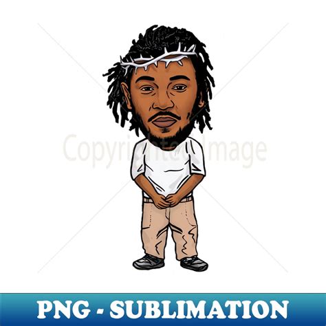 Kendrick Lamar Greatest Rapper Caricature Fun Art Png Tran Inspire Uplift