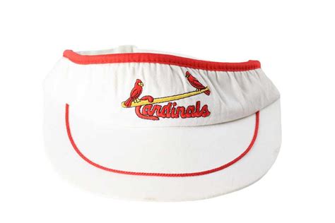 Vintage Cardinals Saint Louis Sun Visor Cap Gem