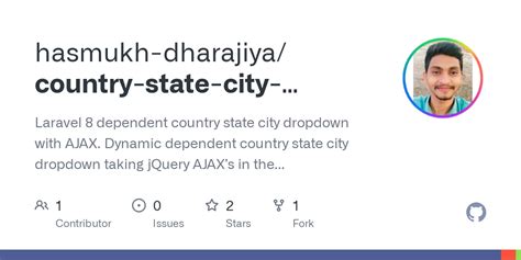 GitHub Hasmukh Dharajiya Country State City Dropdown Laravel Laravel