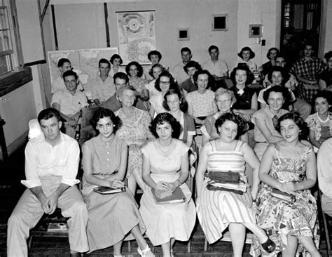 Florida Memory • Classroom Of Florida State University School Of Library Training And Service