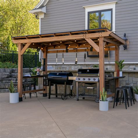 Saxony Xl Grill Gazebo Backyard Discovery