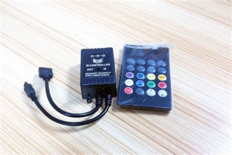 IR Key Music Controller For Rgb Led Strip Light DERUN LED