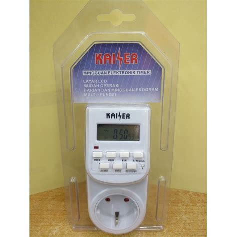 Timer Digital 220v Stop Kontak Timer Otomatis On Off Listrik Manual Digital 24 Jam Program