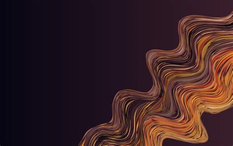 디자인 프로젝트 벡터 일러스트 레이 션에 대 한 검은 색 배경 아트 디자인 현대 다채로운 흐름 포스터 웨이브 액체 모양 무료 벡터