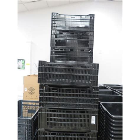 Black Storage Crates 47