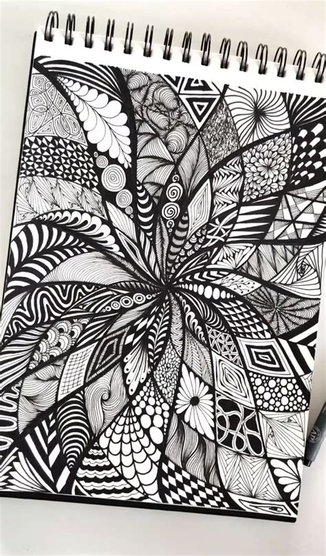 Pin By Jennifer Morgensen On Zentangle In 2025 Zen Doodle Patterns