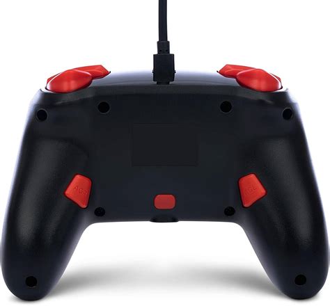 Powera Nintendo Switch Enhanced Wired Controller Two Mappable Advanced Gaming Buttons Anti