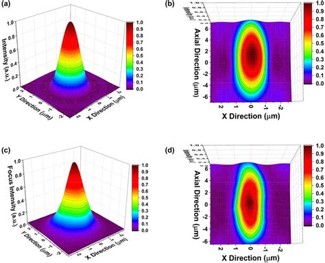 Numerical Simulation Of A Lateral Focus Profile At The Focal Plane