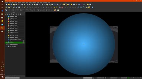 Qgis Applying A Single Gradient Fill Color To A Multipart Feature Geographic Information