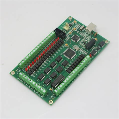 4 Axis CNC USB Card Mach3 200KHz Breakout Board Interface Adapter Interface Card For Routing