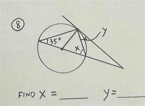 Solved 8 Find X Y