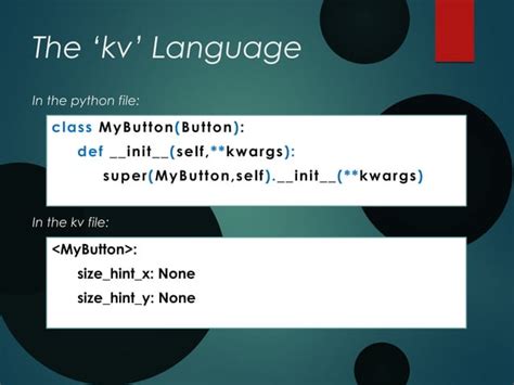 Kivy Python Ui Library For Any Platform Odp