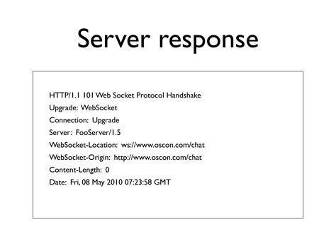 Programming Websockets Oscon 2010 Ppt