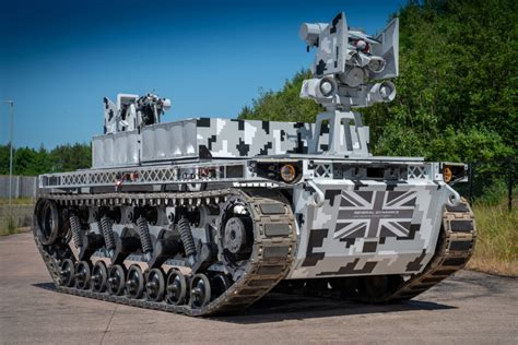 Tracker Robot 10 Ton Trx General Dynamics Uk