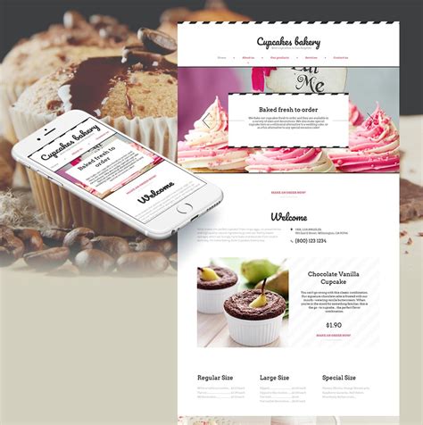 Sweet Shop Moto Cms Html Template 59083