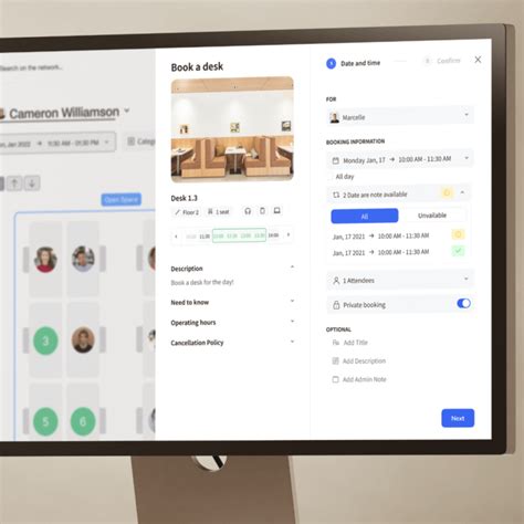 Meeting Room Booking Template Excel Free Download