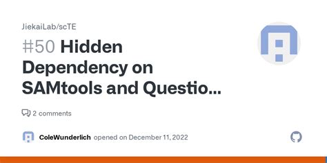 Hidden Dependency On Samtools And Question Regarding Starsolo Runs · Issue 50 · Jiekailab Scte