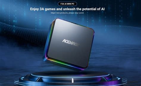 Acemagic Unveils F A Ai Mini Pc Pre Sale Starts Late February Androidtvbox