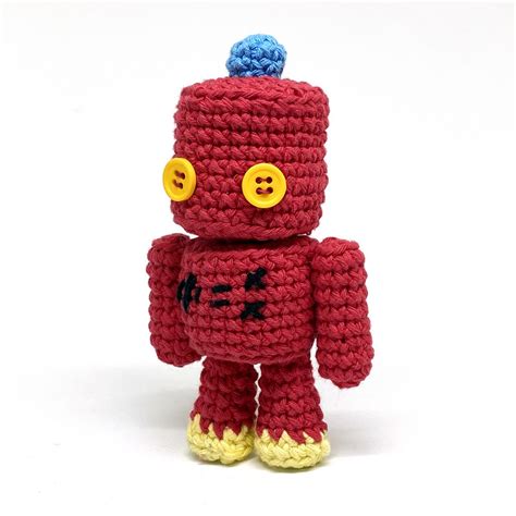 6 Super Adorable Crochet Robot Patterns