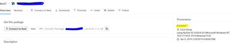 Azure Non Proprietary Nuget Packages Showing In Nuget Serverartifacts Feed Stack Overflow