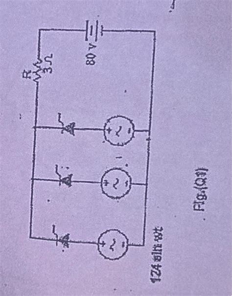 Solved Q1 A Three Phase Half Wave Fully Controlled