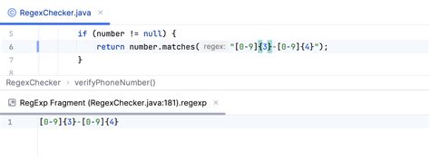 Regular Expression Syntax Reference Intellij Idea Documentation