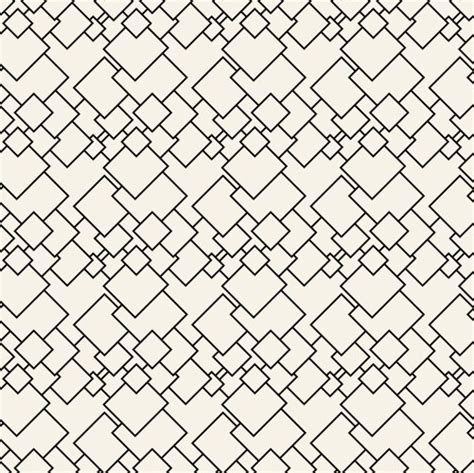 Geometric Abstract Pattern Seamless Random Vector Image