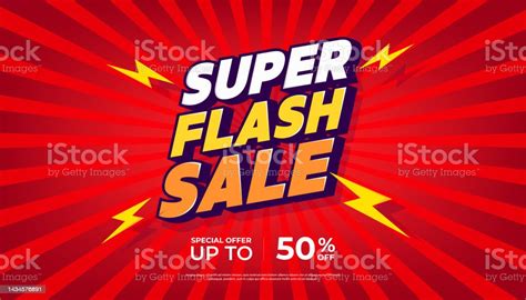 슈퍼 플래시 판매 배너 템플릿 디자인 빨간색 배경에 큰 판매 이벤트 소셜 미디어 온라인 쇼핑 벡터 반짝 세일에 대한 스톡 벡터 아트 및 기타 이미지 Istock