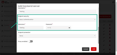 How To Create Edit Delete And Configure A Backend Server Digitmarket™ Api Manager