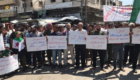 قصف القوات الحكومية لمدينة الباب يؤجج مظاهرات لن نصالح