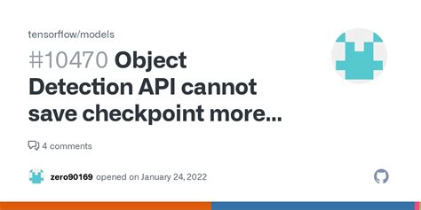 Object Detection Api Cannot Save Checkpoint More Than Five · Issue