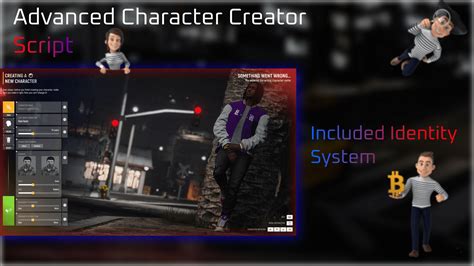 advanced character creator system [standalone] fivem store