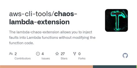 Fabian Lober On Linkedin Github Aws Cli Toolschaos Lambda Extension The Lambda Chaos Extension