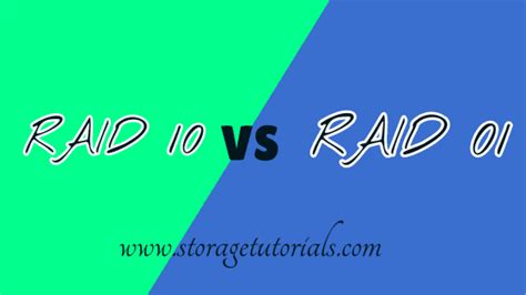 Difference Between Raid 10 And Raid 01